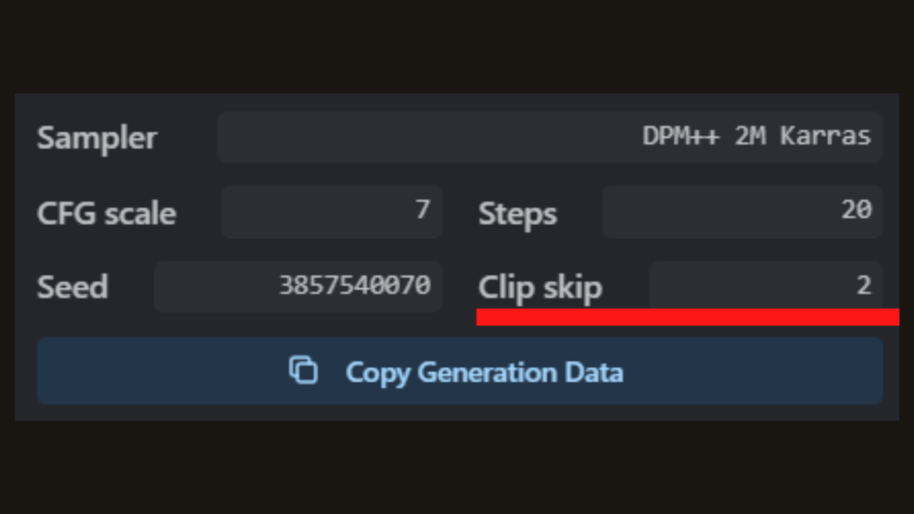 【設定方法】Stable DiffusionのClip Skip（クリップスキップ）とは？ | 雑記ブログ